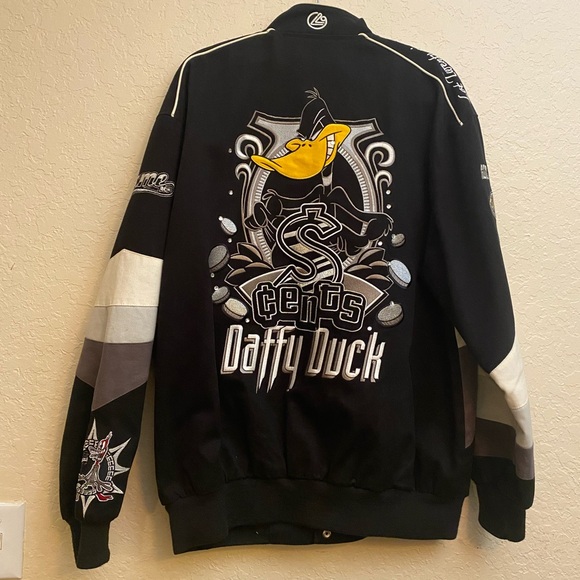 Lot 29 | Jackets & Coats | Lot 29 Mens Button Jean Jacket Daffy Duck ...